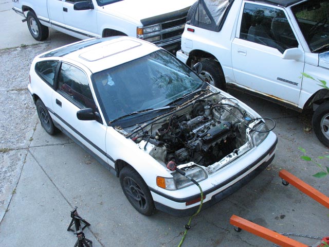 CRXHX - D16Y5 swap, full OBD2 conversion | Honda CRX Forum